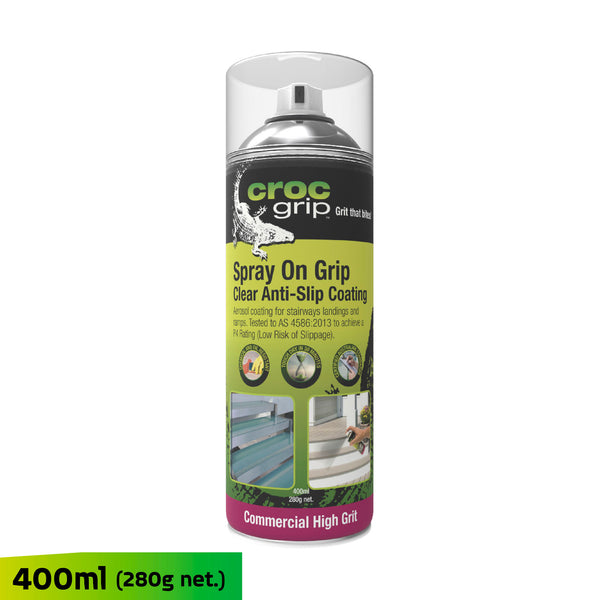 Clear Spray on Grip Anti-Slip Coating – Croc Grip