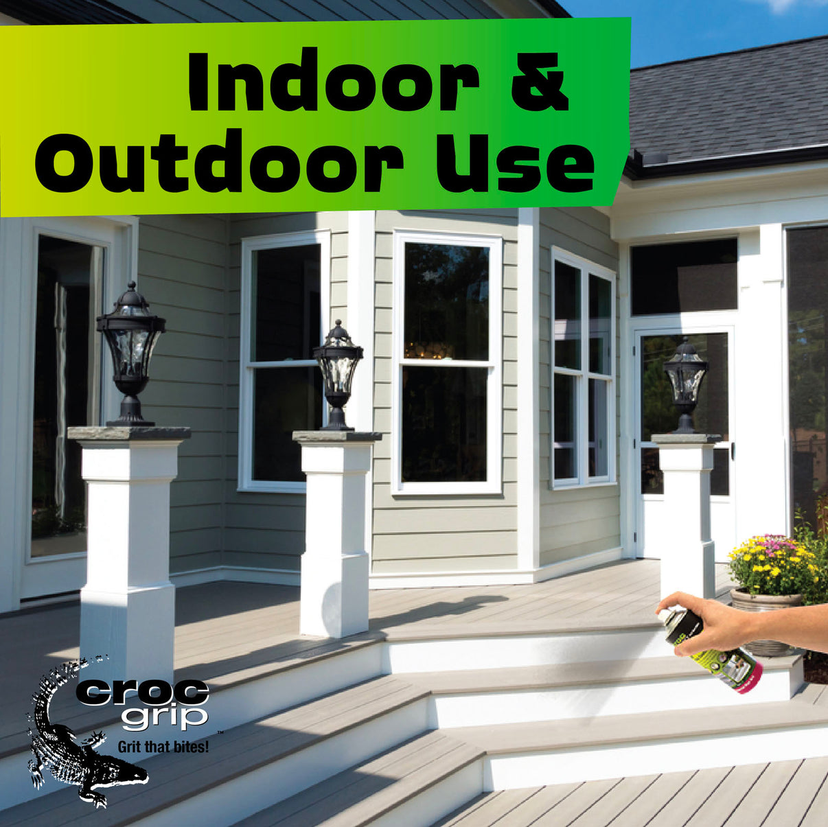 Clear Spray on Grip Anti-Slip Coating – Croc Grip